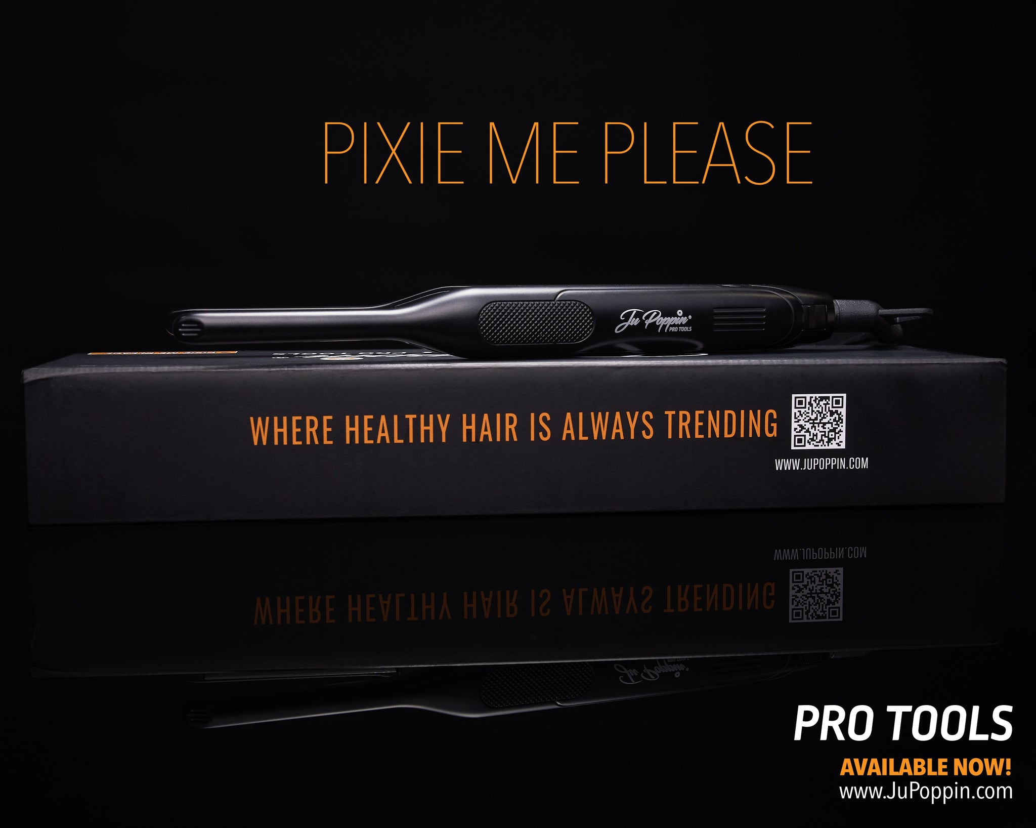 Pixie Me Please 3/10' Nana Titanium Flat Iron – JU POPPIN