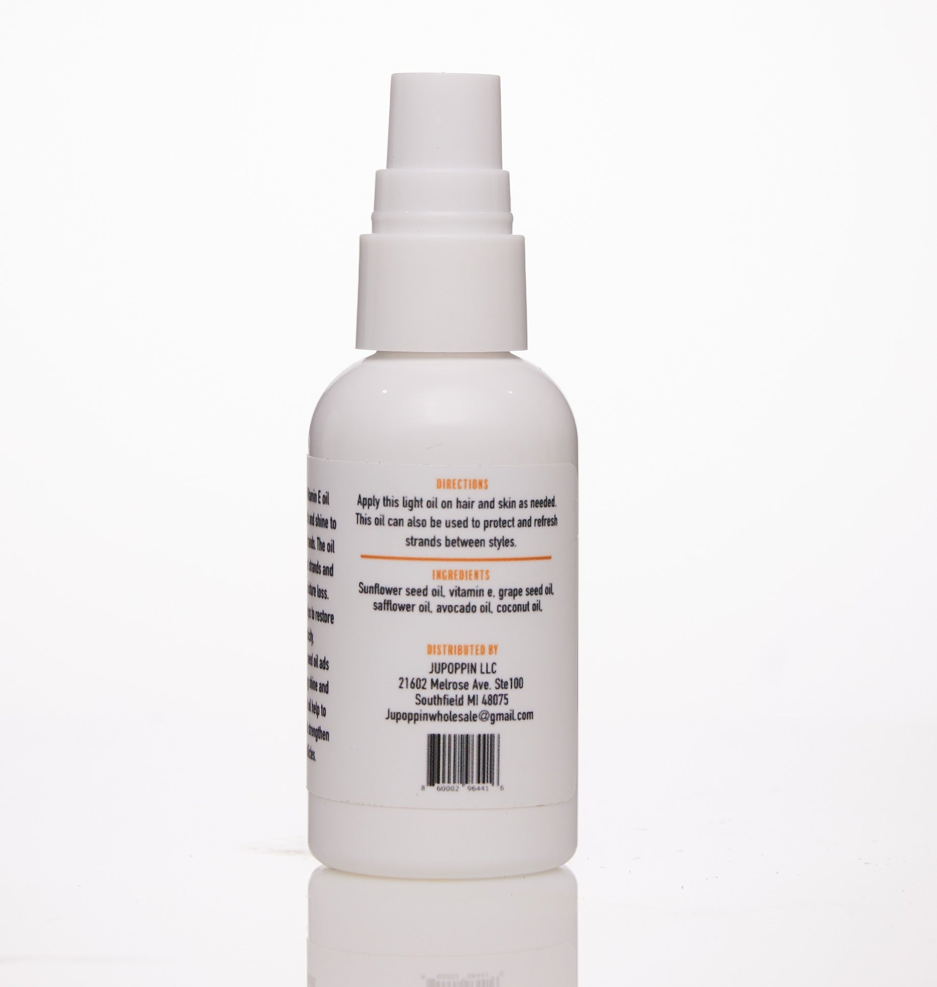 Fragrance Free Vit E Oil Ju Poppin